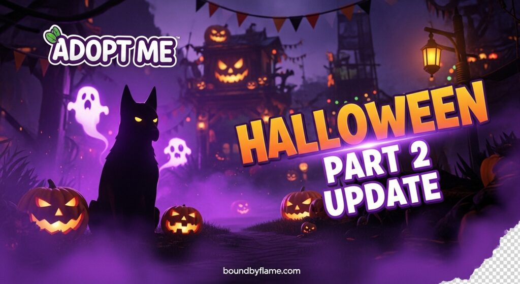 Adopt Me Halloween Part 2 Update (March 2026) Black Dog, New Rewards