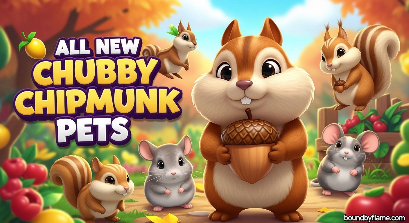 All 6 New Chubby Chipmunk Pets Update Revealed (December 2025)