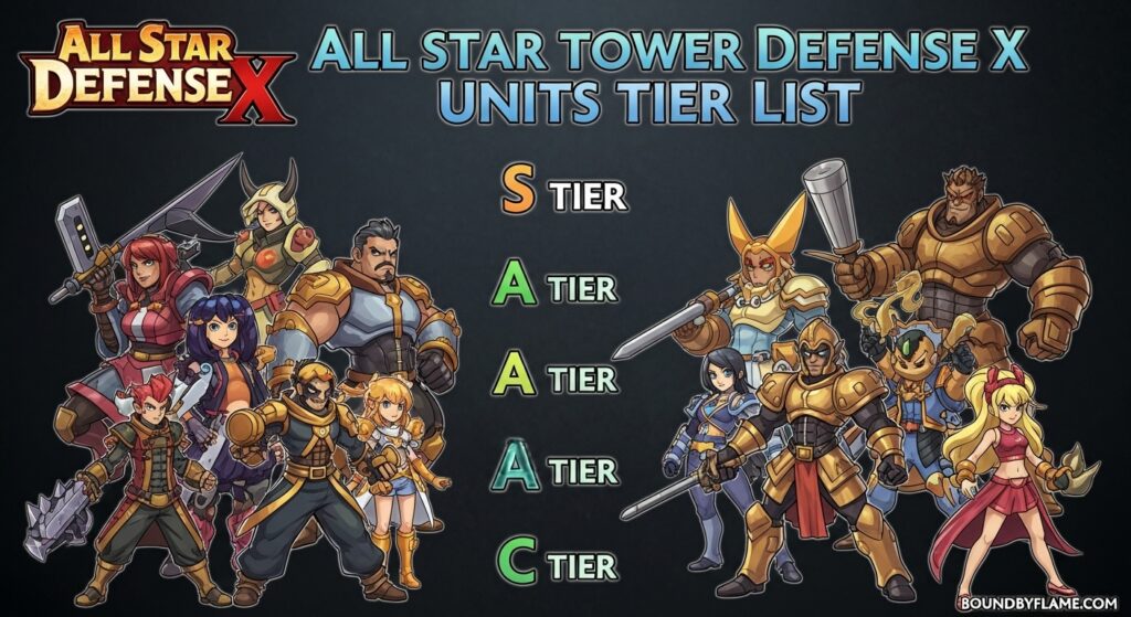 All Star Tower Defense X Units Tier List (March 2026) Ultimate Rankings