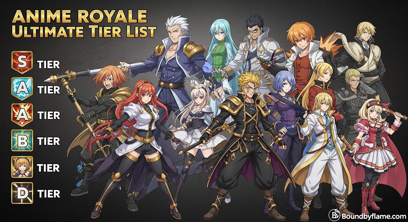 Anime Royale Tier List (March 2026) Ultimate Character Rankings