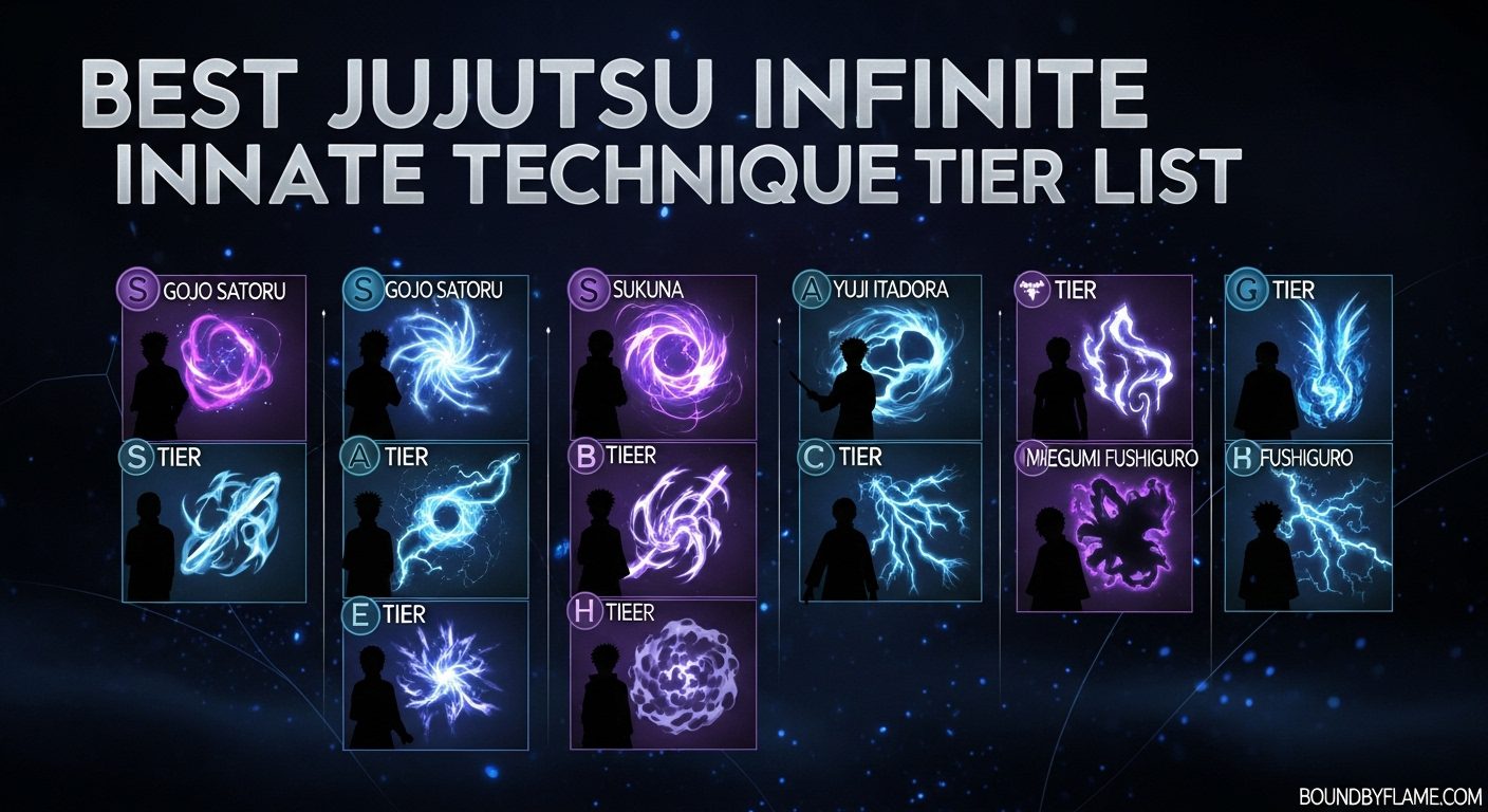 Best Jujutsu Infinite Innate Technique Tier List January 2026