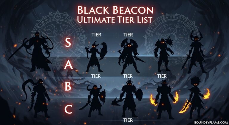 Black Beacon Tier List (March 2026) Ultimate Character Rankings
