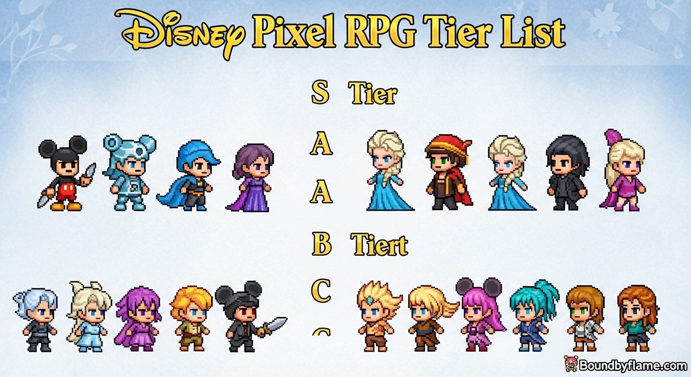 Disney Pixel RPG Tier List (March 2026) Character Rankings & Reroll Guide