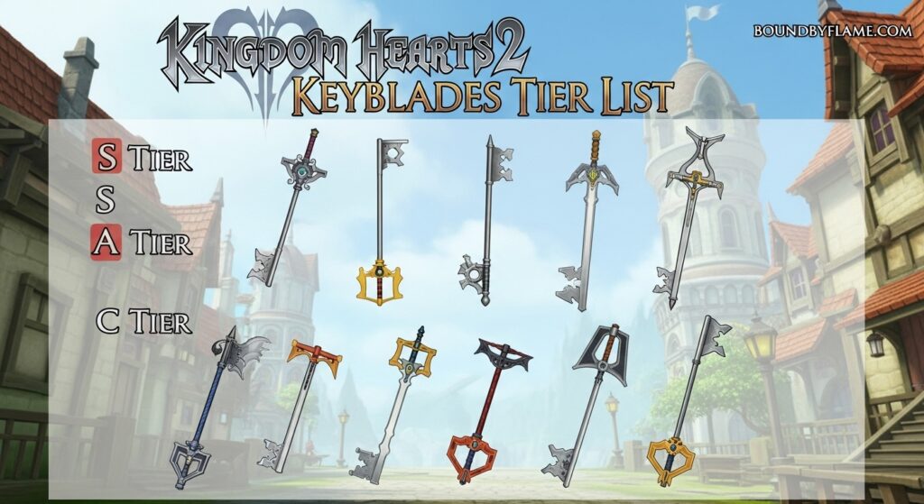 Kingdom Hearts 2 Keyblades Tier List (March 2026) Ultimate Ranking Guide
