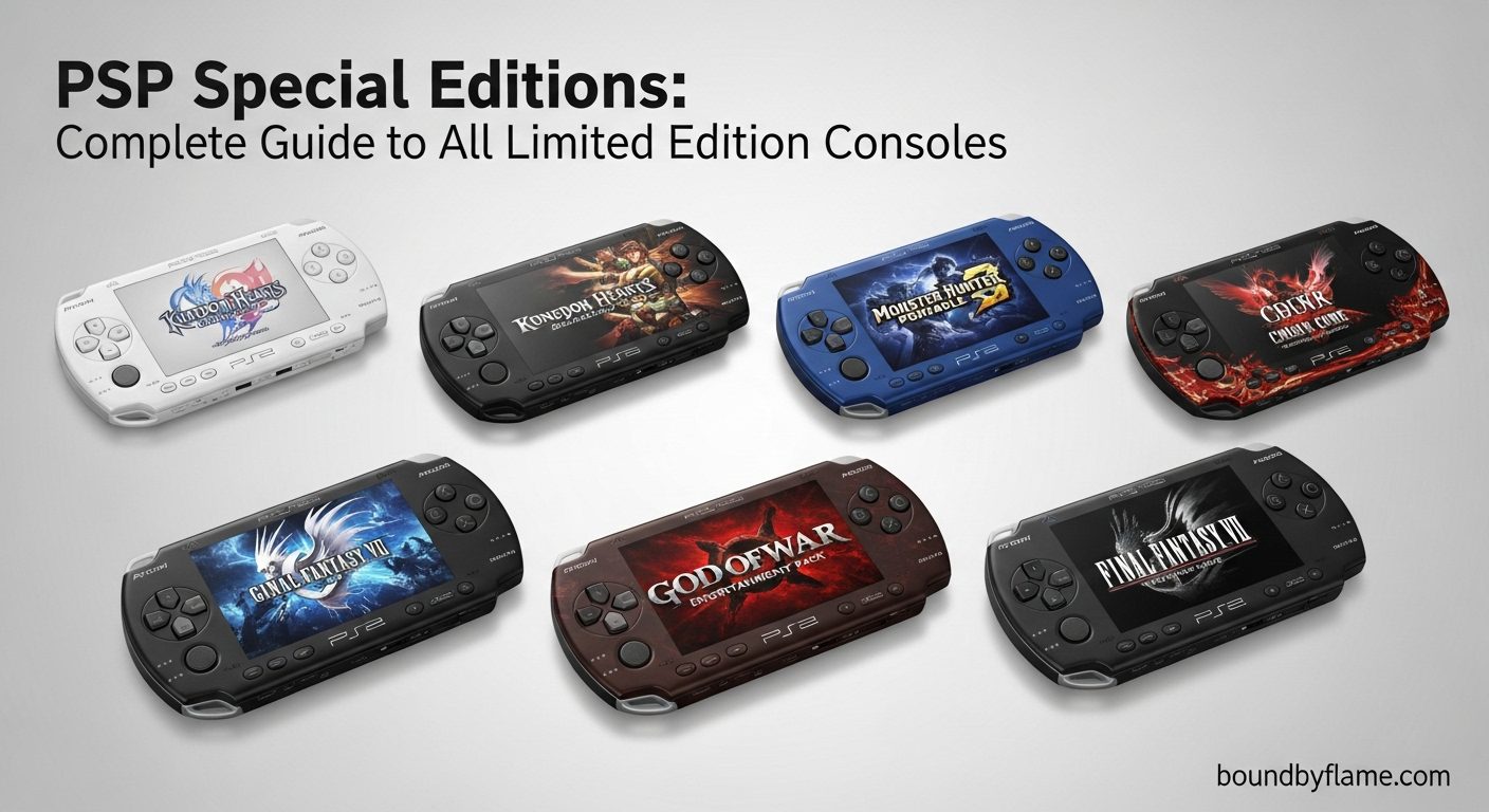 PSP Special Editions: Complete Guide to All Limited Edition Consoles 2025
