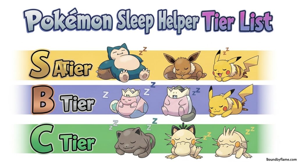 Pokemon Sleep Helper Tier List (March 2026) Best Pokemon Ranked