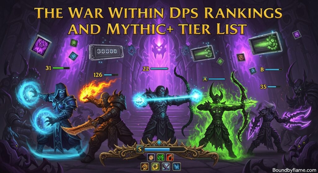 The War Within DPS Rankings and Mythic+ Tier List (March 2026) Ultimate ...