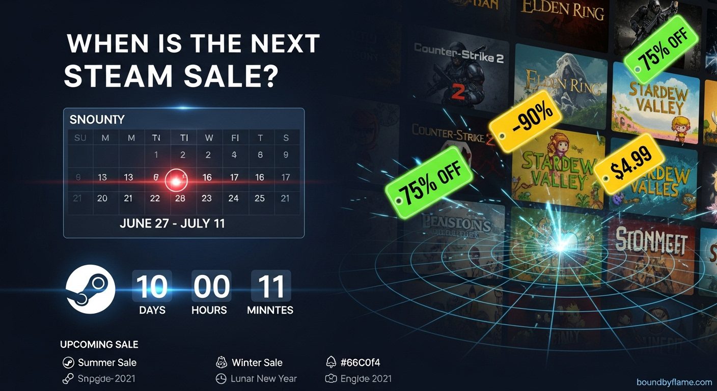 When is the Next Steam Sale? Every Steam Sale Date (February 2026)