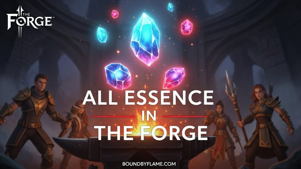 All Essence Types in The Forge (March 2026)