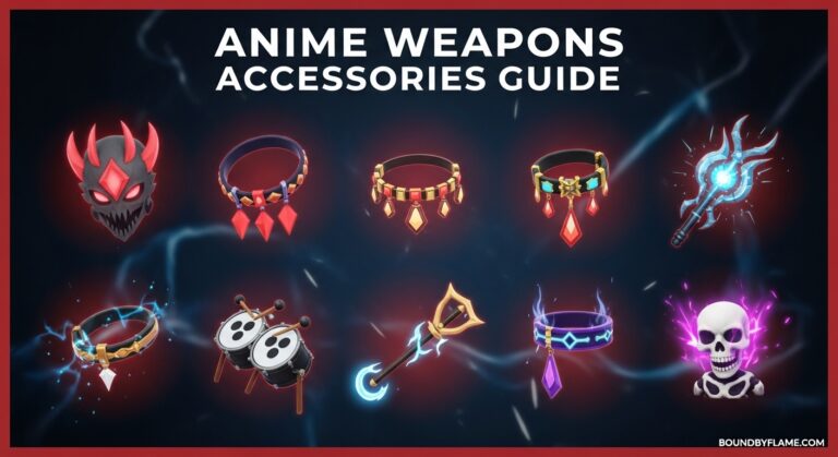 Complete Anime Weapons Accessories Tier List (March 2026)
