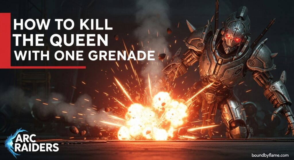 kill the Arc Raiders Queen with one grenade Exploit Guide (2026)