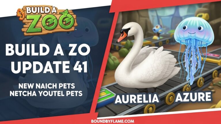 Build a Zoo Update 41 Patch Notes (March 2026) New Pets, Codes & Level Caps
