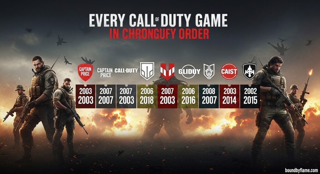 Every Call of Duty Game in Order (March 2026 Timeline)