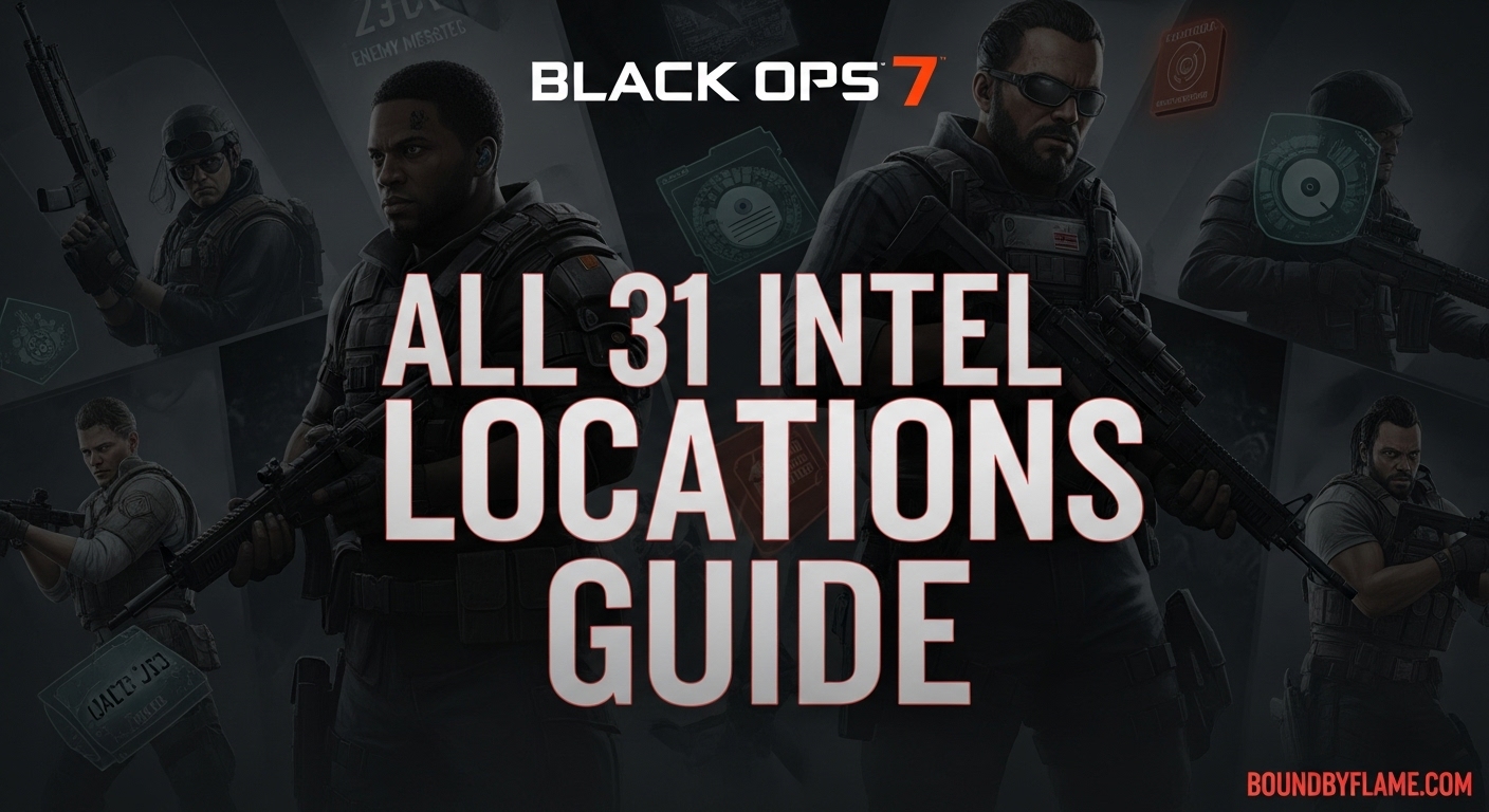 All Black Ops 7 Campaign Intel Locations Guide (March 2026)