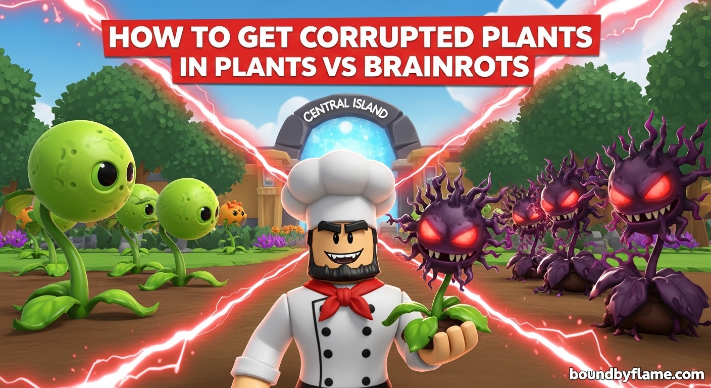 How to Get Corrupted Plants in Plants vs Brainrots (December 2025)