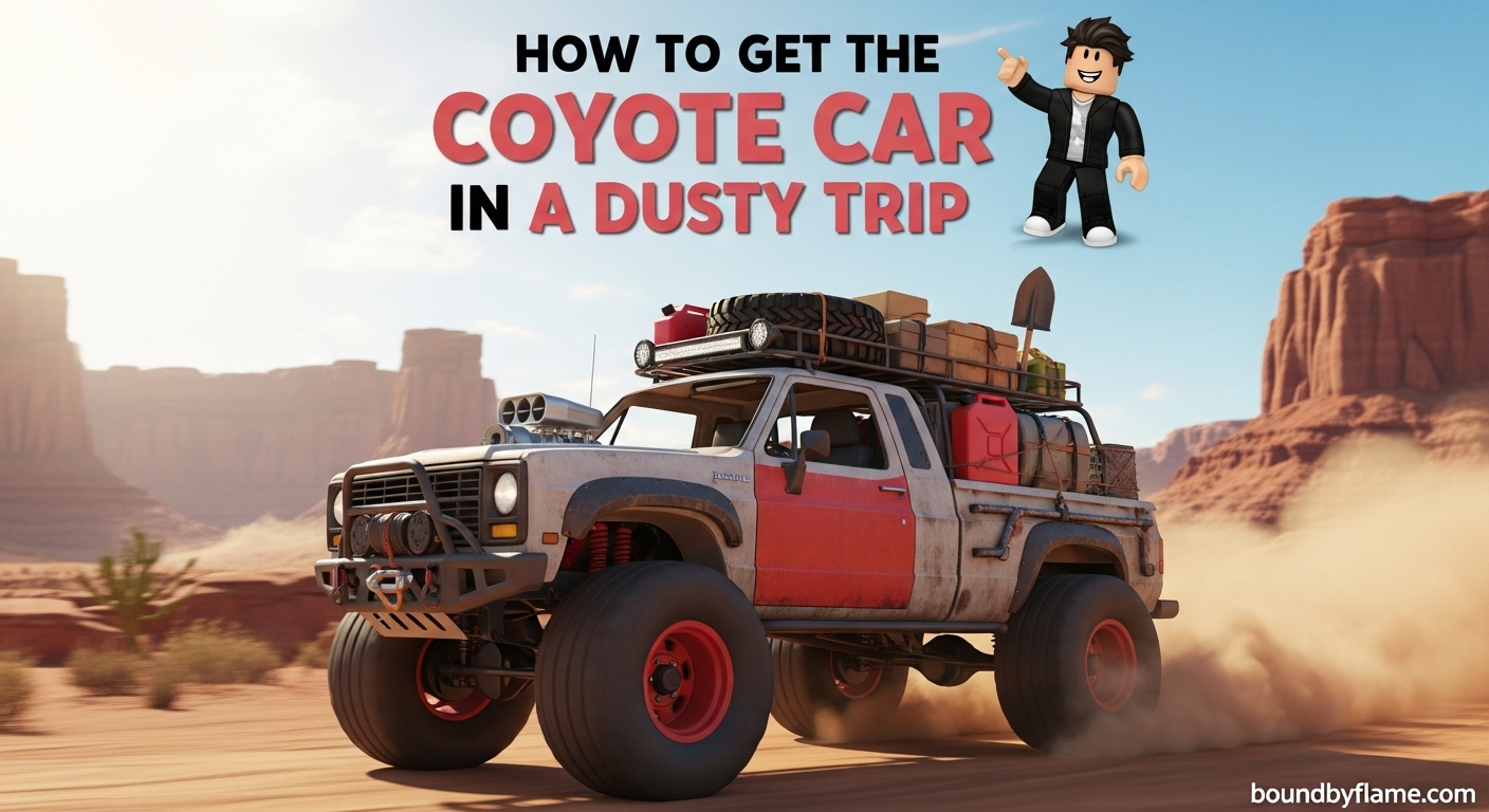 How to Get Coyote Car in A Dusty Trip (March 2026)