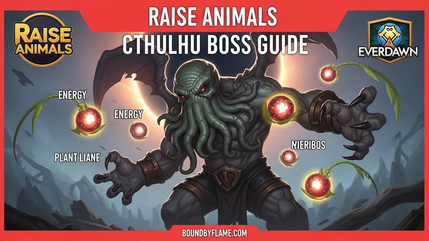 Raise Animals Cthulhu Boss Guide (March 2026) Wave Strategies & Pro Tips