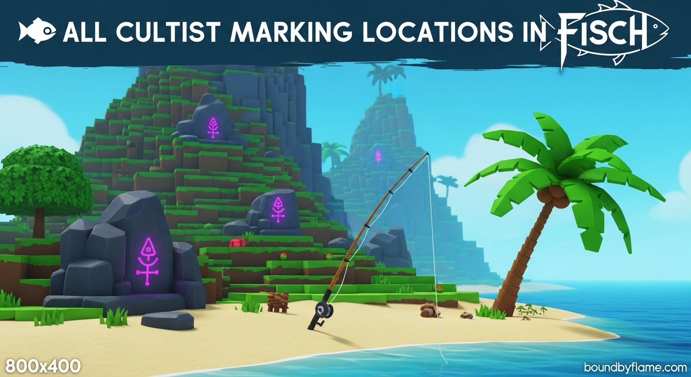 All 3 Cultist Marking Locations in Fisch (March 2026 Guide)
