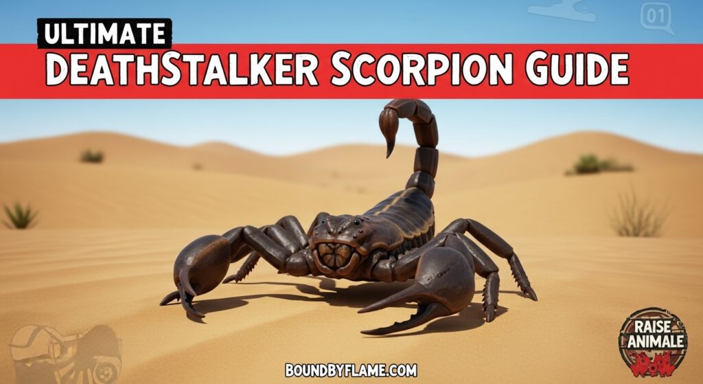 How to Get DeathStalker Scorpion in Raise Animals (March 2026)