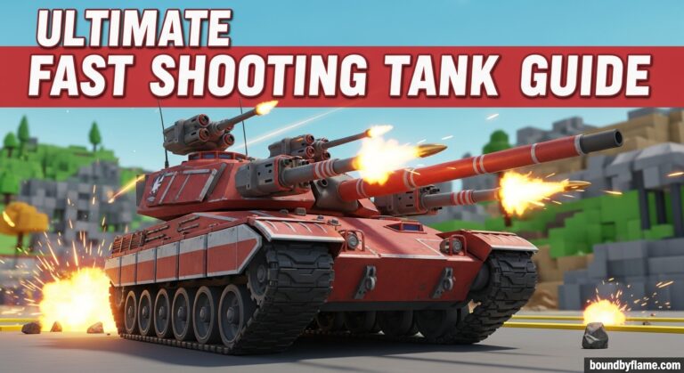 How to Build Fastest Shooting Tank in Tank Game (March 2026)