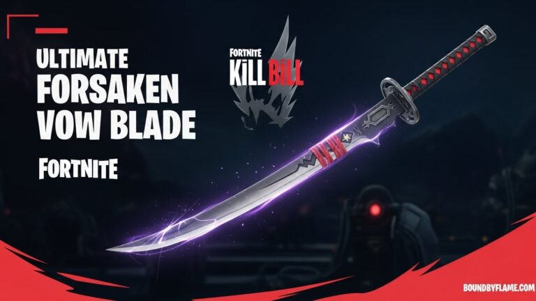Fortnite Forsaken Vow Blade Guide (March 2026) Get Kill Bill Katana
