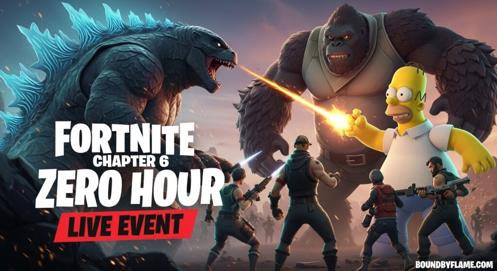 Fortnite Chapter 6 Zero Hour Live Event (2026) Date and Times