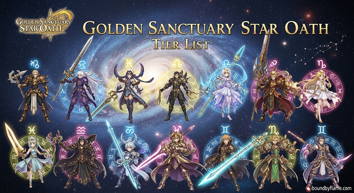 Golden Sanctuary Star Oath Tier List (March 2026) Best Heroes