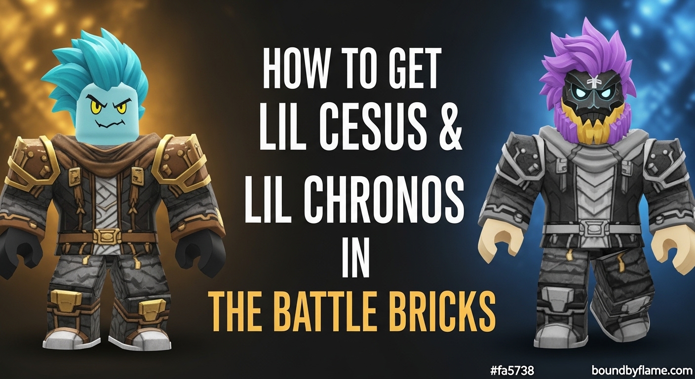 How to Get Lil Cesus & Chronos in Battle Bricks (2025)