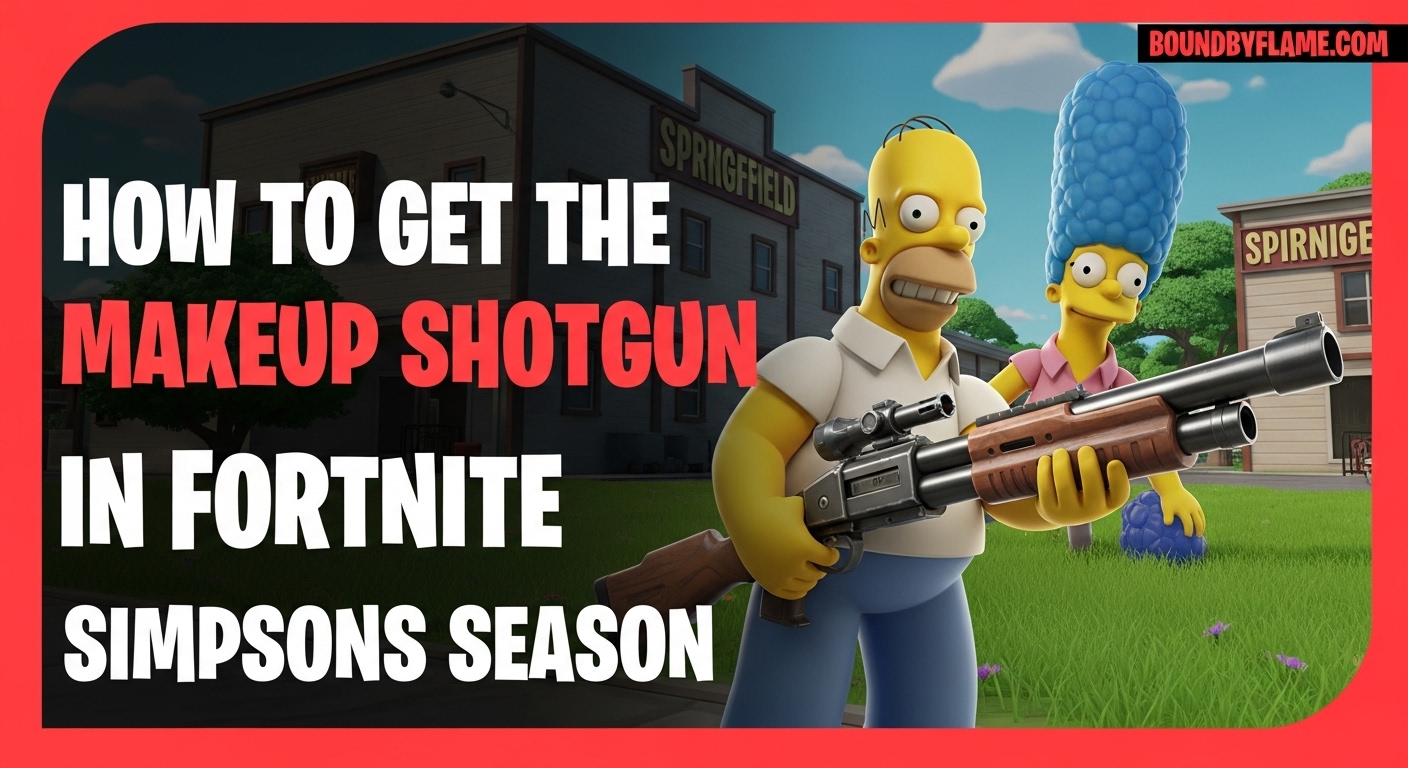 How to Get Makeup Shotgun in Fortnite Simpsons Season (2026)