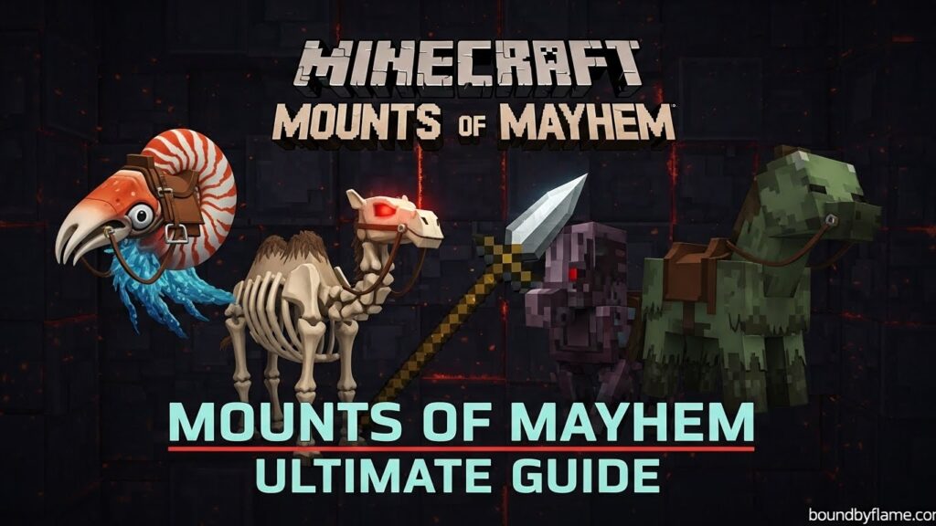 Minecraft 1 21 11 Mounts Of Mayhem Release Date March 2026