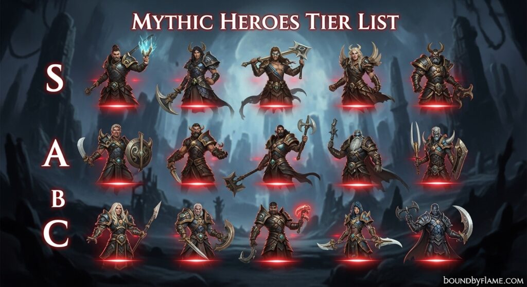 Mythic Heroes Tier List (March 2026) Best Heroes