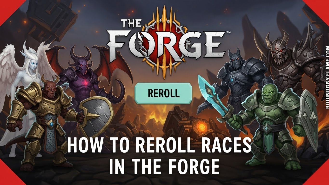 How to Reroll Races in The Forge Pro Tips (March 2026)