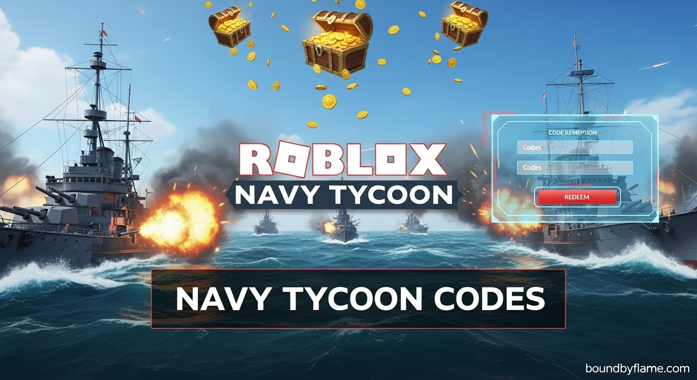 Roblox Navy Tycoon Codes (March 2026) Free Rewards