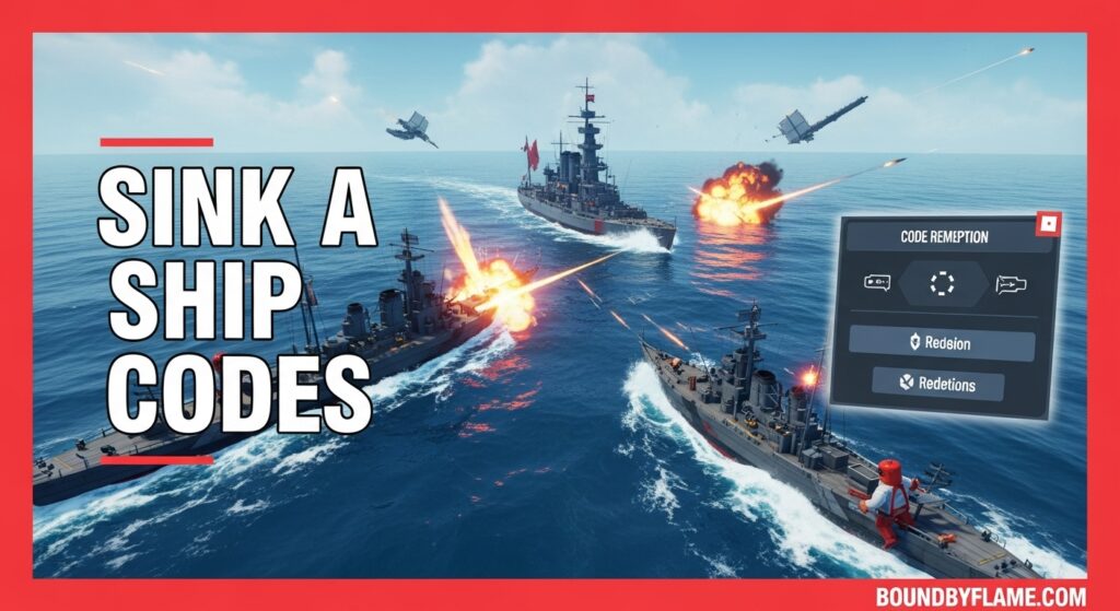 Sink a Ship Codes (March 2026) 10+ NEW Codes Available