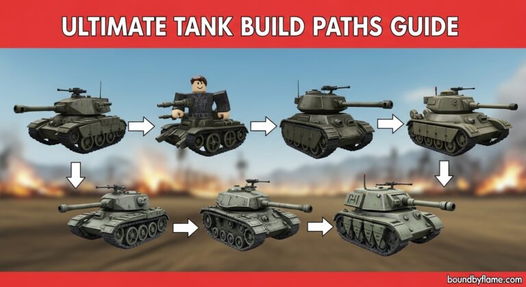 All Tank Build Paths in Roblox Tank Game Guide (March 2026)