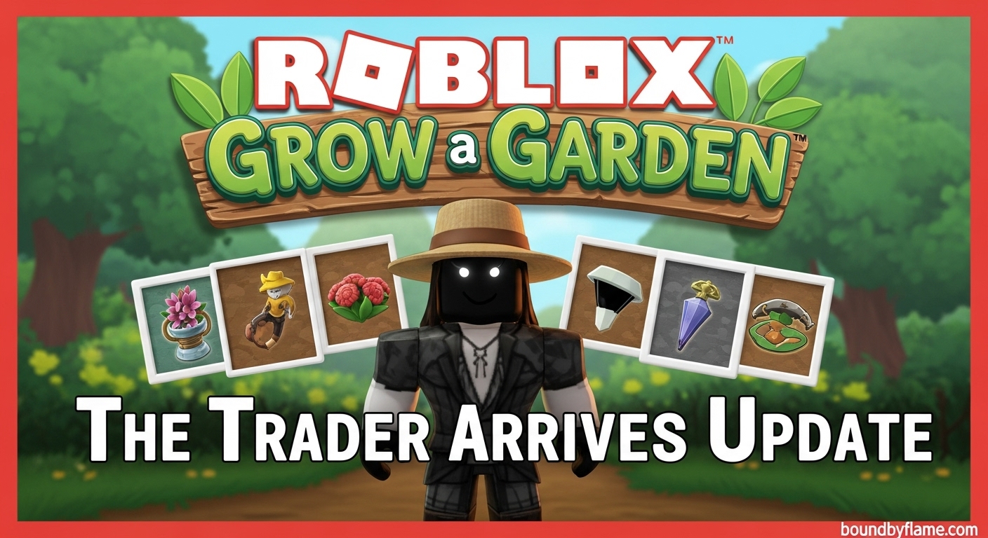 Grow a Garden Trader Arrives Update (March 2026) Release Date