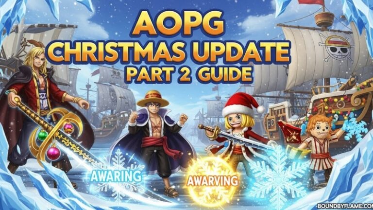 AOPG Christmas Part 2 Update - Santa Race V2 (2026 Guide)