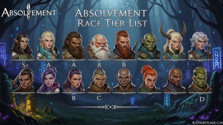Absolvement Race Tier List March 2026 - Pro Tier List & Builds
