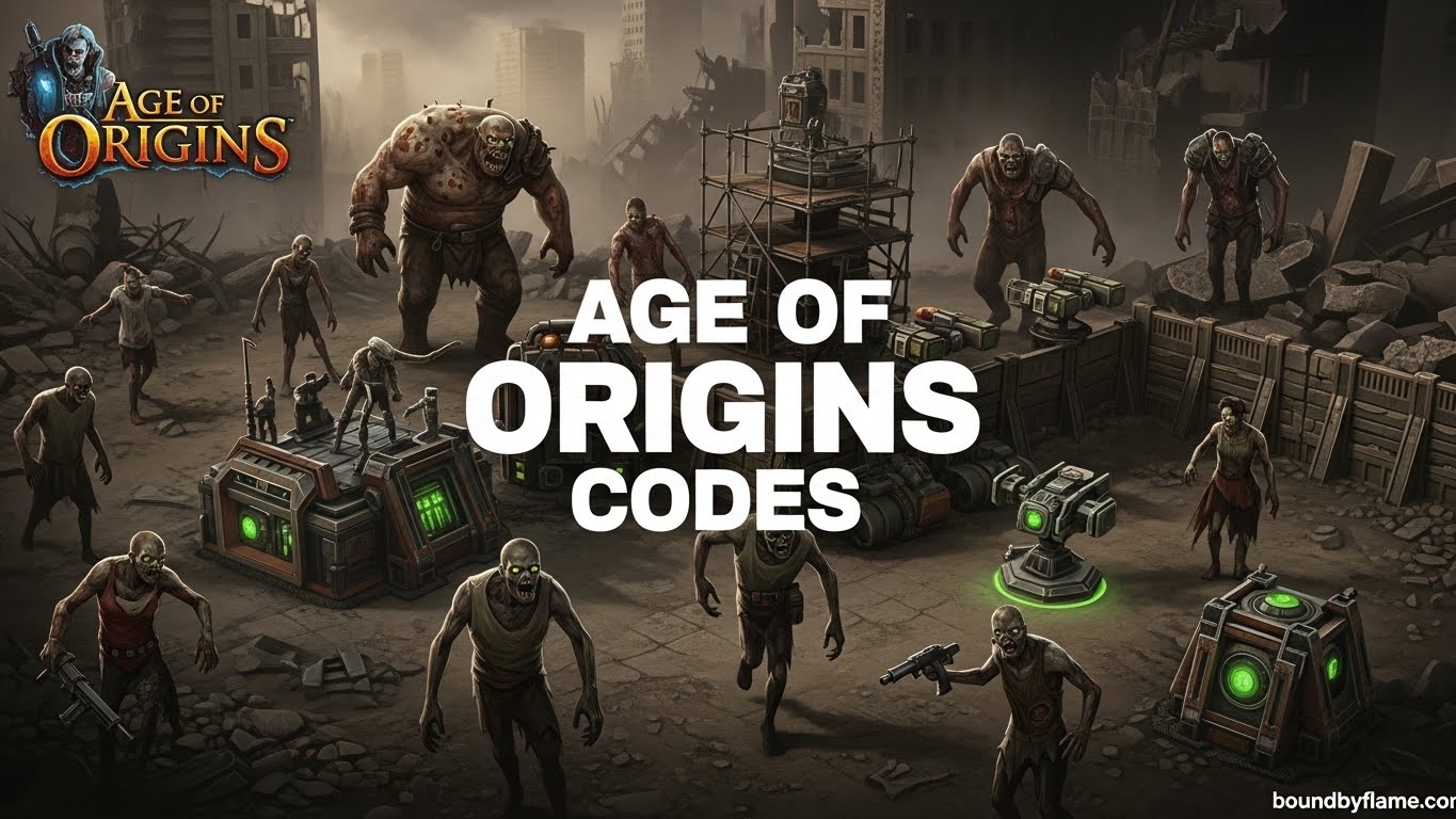 Age of Origins Codes (March 2026) 8+ New Codes Available