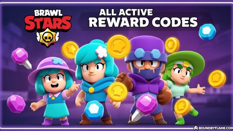 All Active Brawl Stars Reward Codes (March 2026) 28+ New Codes Available