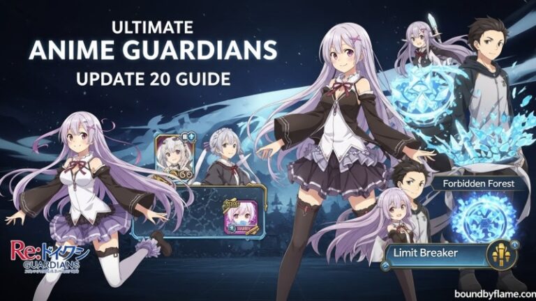 Anime Guardians Update 20 - Complete (March 2026) Guide