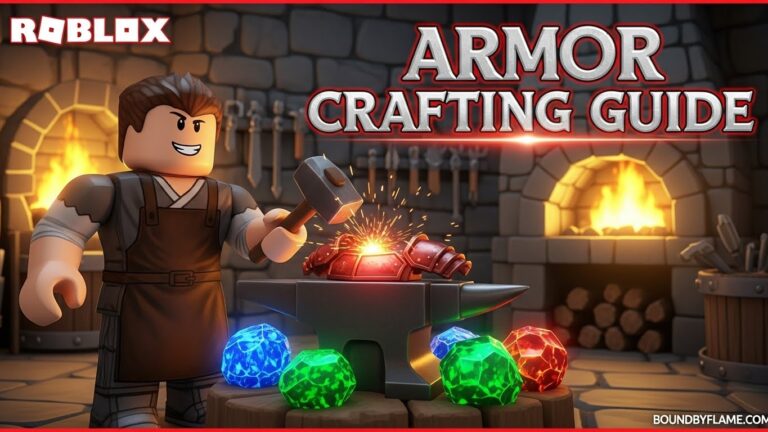 Armor Crafting in The Forge (March 2026) Mechanics & Recipe Guide