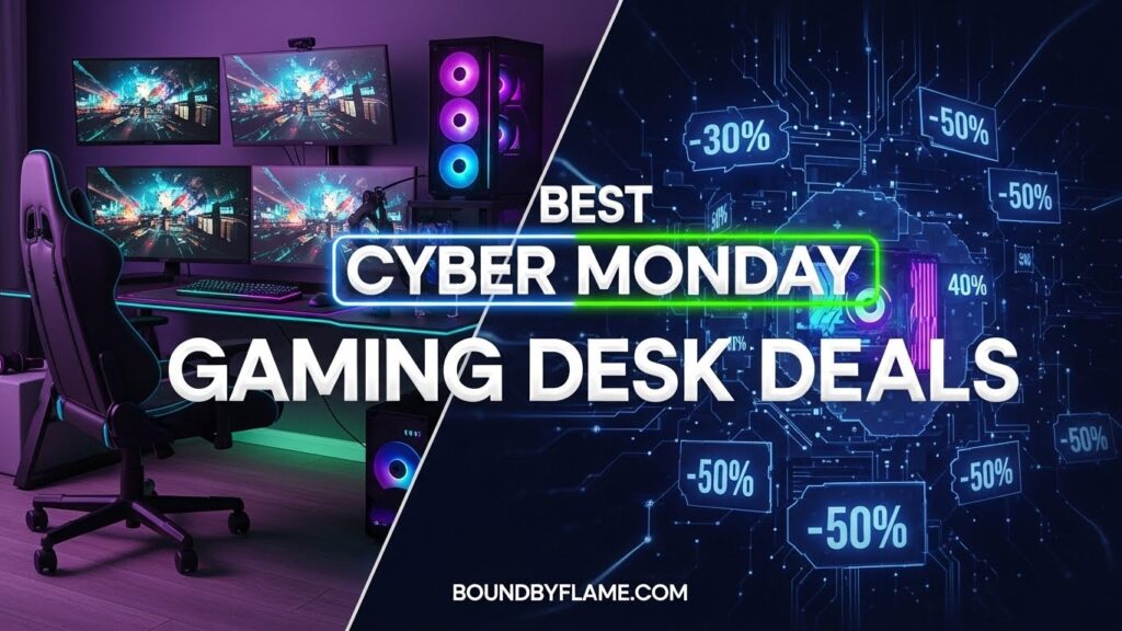 12 Best Cyber Monday Gaming Desk Deals (March 2026) Tested