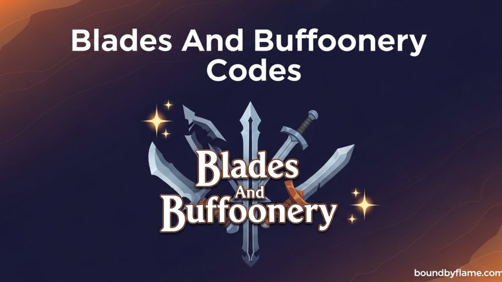 Blades And Buffoonery Codes (March 2026) 9+ New Codes Available