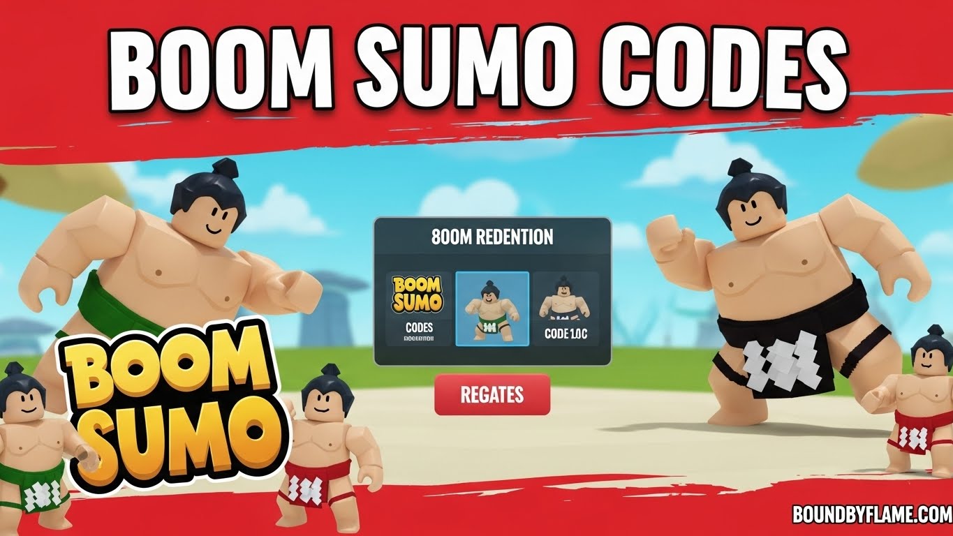 Boom Sumo Codes (December 2025) 15+ NEW Codes Available