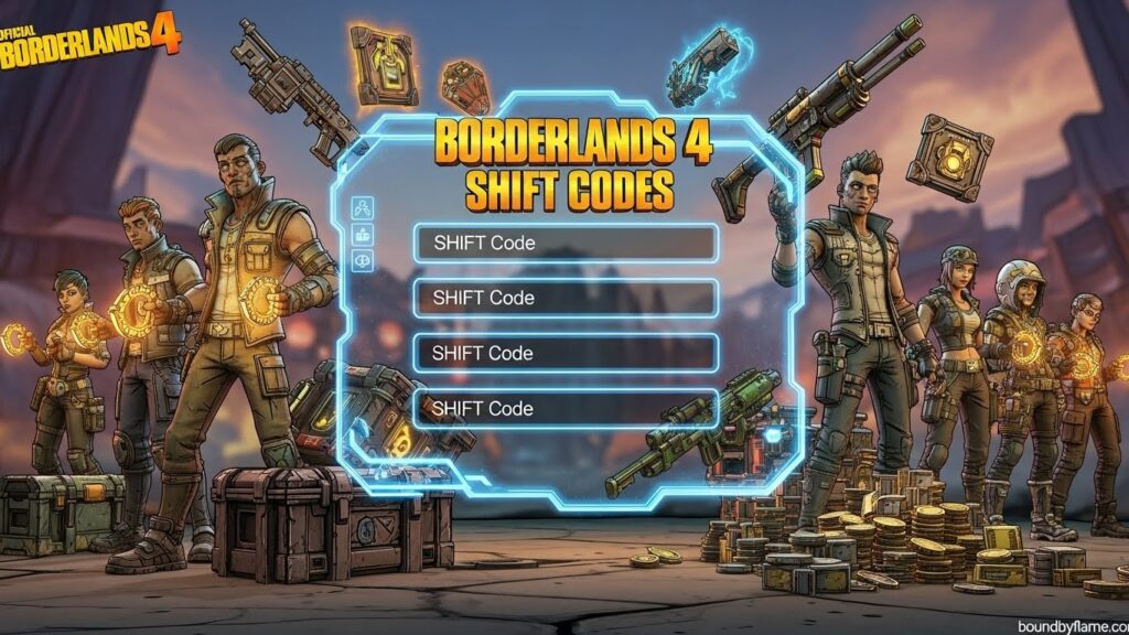 Borderlands 4 Shift Codes (March 2026) 20+ New Codes Available