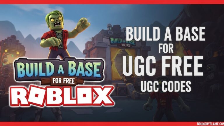 Build a Base for Free UGC Codes (March 2026) 6+ New Codes Available