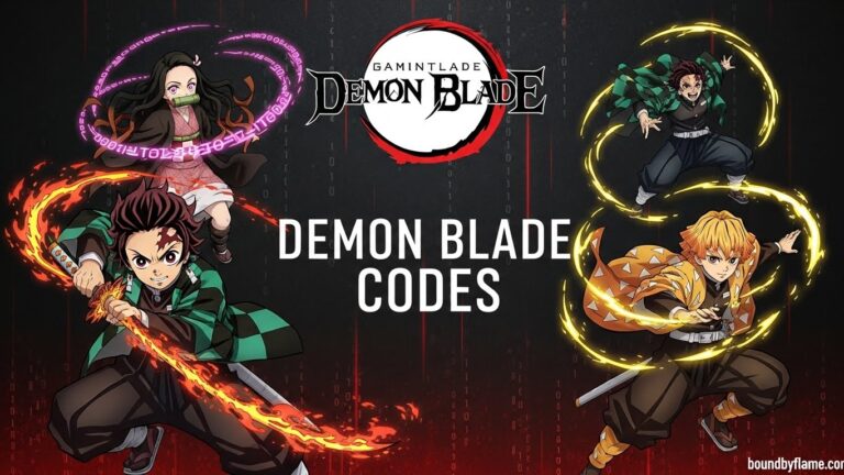Demon Blade Codes (March 2026) 21+ New Codes Available