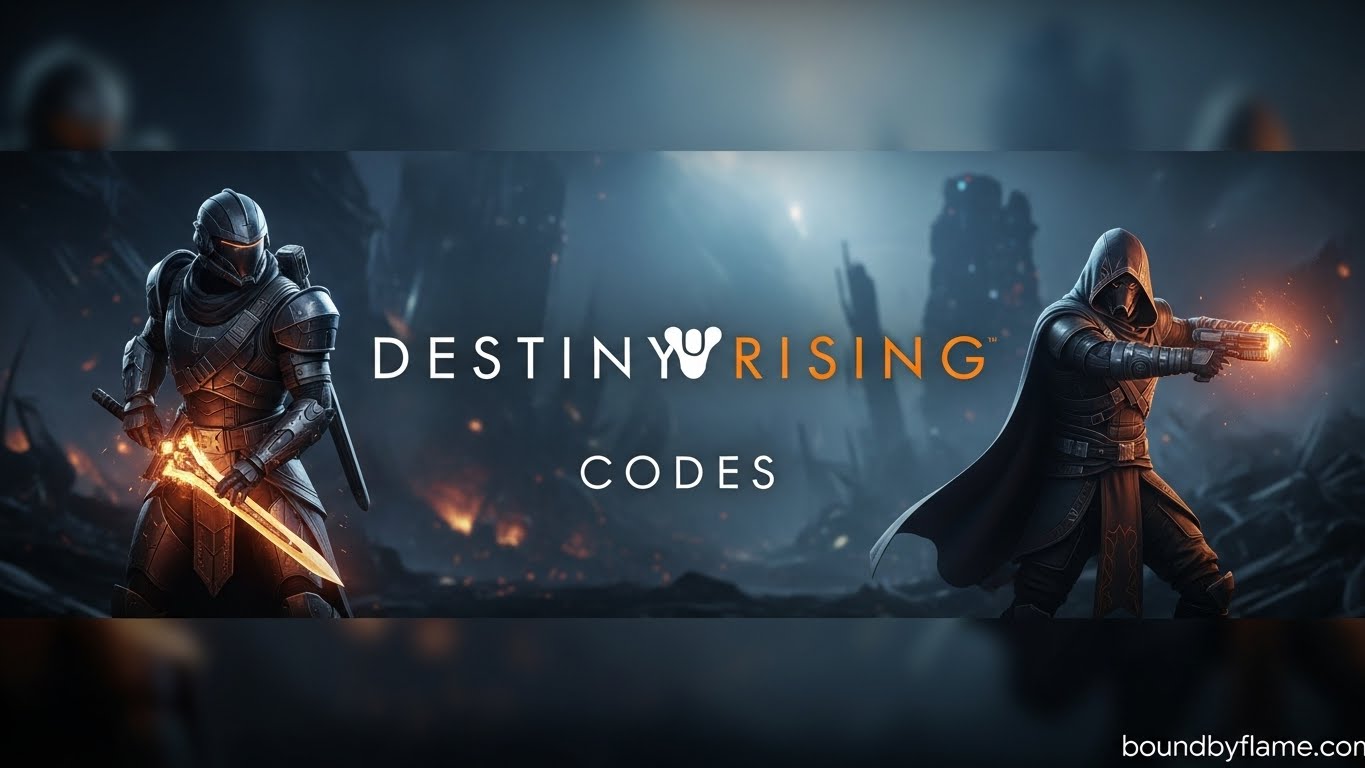Destiny Rising Codes (March 2026) 1+ New Codes Available