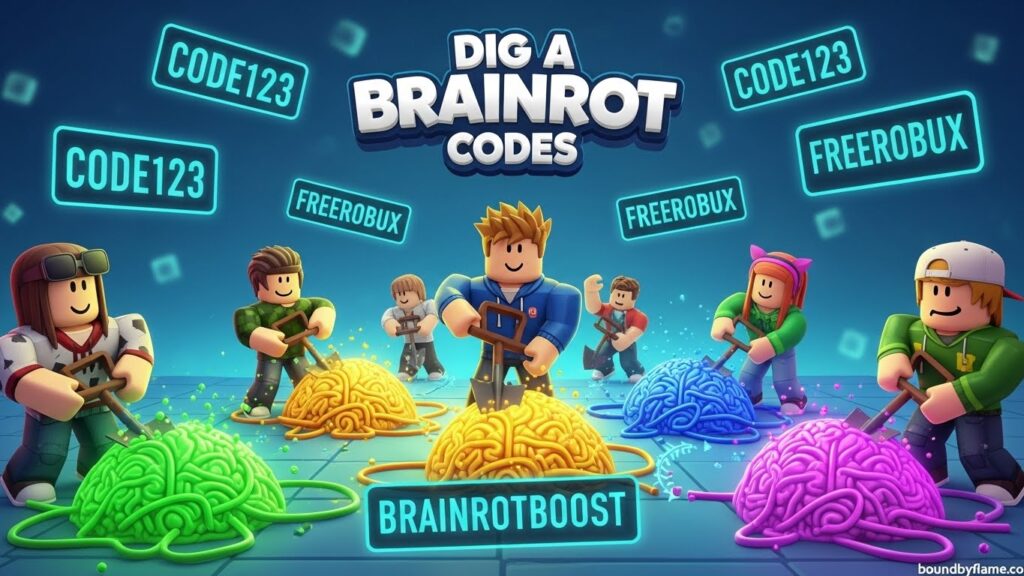 Dig a Brainrot Codes (March 2026) 7+ New Codes Available